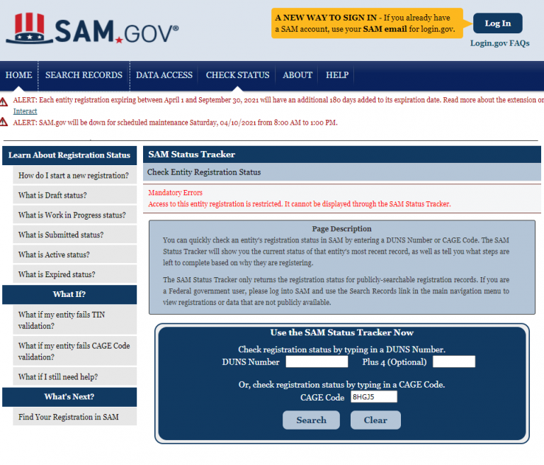 CMMC-AB Moves to "Restrict" Public Access to Its CAGE Code Status ...