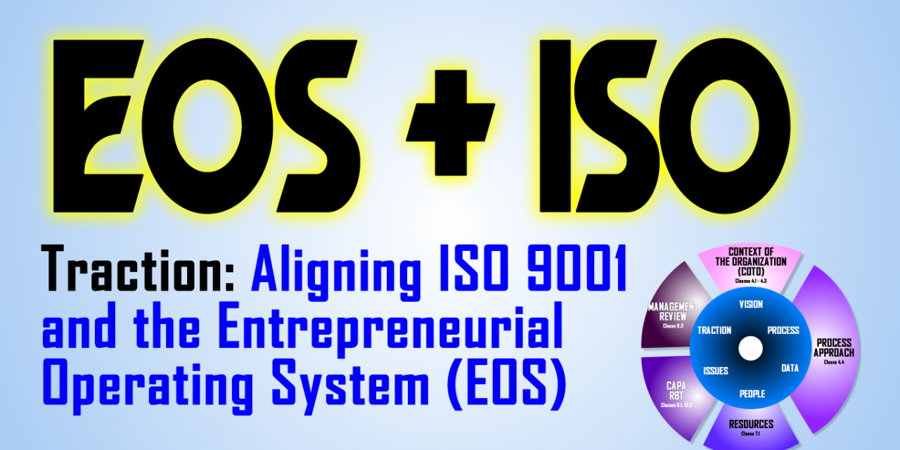 Traction: Aligning ISO 9001 and the Entrepreneurial Operating System ...